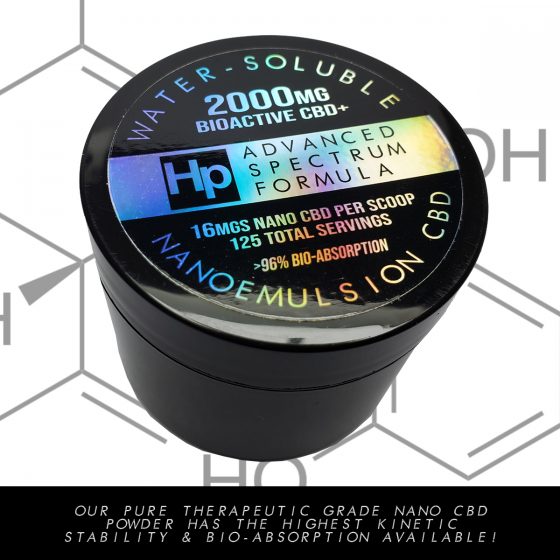 6000MG Water Soluble NANO CBD ADVANCED THERAPEUTIC SPECTRUM Family Pack ...