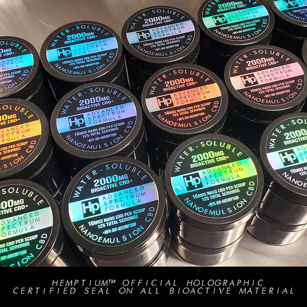 6000MG Water Soluble NANO CBD ADVANCED THERAPEUTIC SPECTRUM Family Pack ...